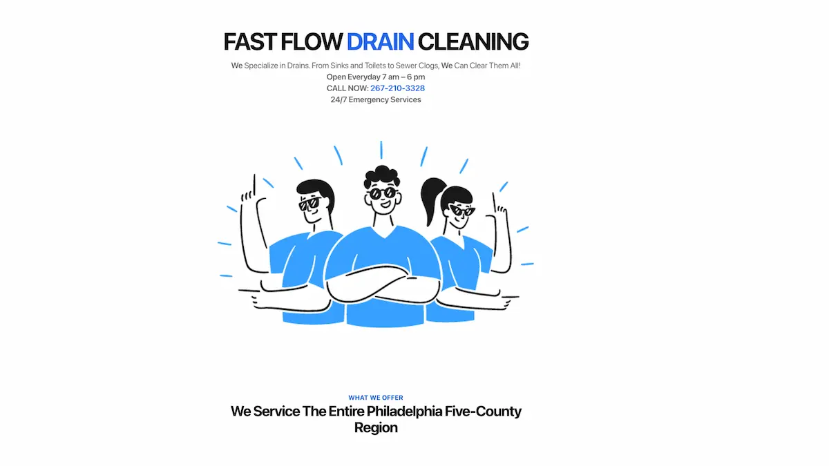 Fast Flow Drain Cleaning | Top-Rated Bucks County Plumbers – Reliable ...